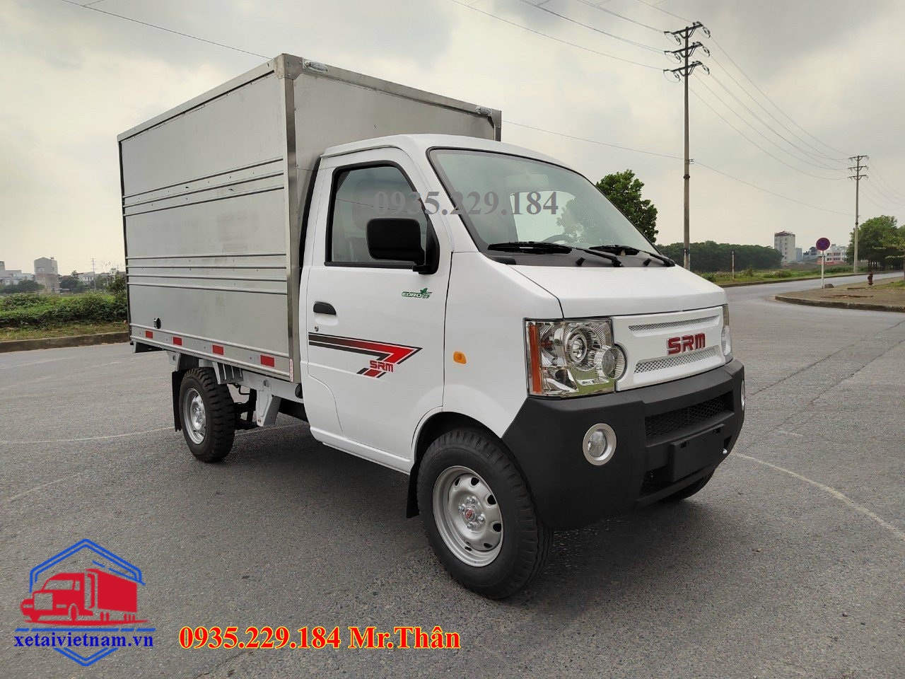 Xe tải SRM K9 1 tấn mẫu mới 2023 - SRM K9 nâng cấp từ Dongben K9